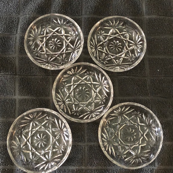 Vintage Glass Coasters Collectible Glass Art & Collectibles etna.com.pe